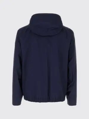 Veilance Short Hooded Windbreaker Jacket In Nylon With Zip Closure