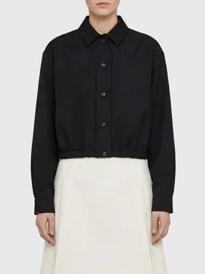 JIL SANDER Virgin Wool Shirt - Black