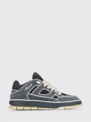 Axel Arigato Area Lo Sneakers In Nubuck - Black