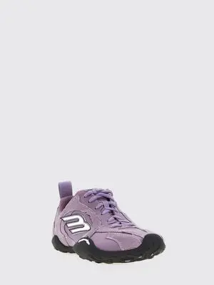 Balenciaga Monday Ultra Corduroy And Canvas Sneakers - Violet