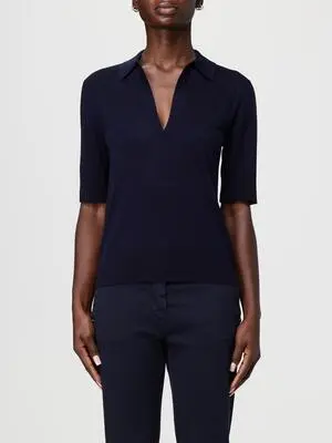KANGRA Silk And Cashmere Knit Polo Shirt - Blue