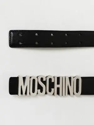 Moschino Tone Logo Belt