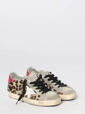 GOLDEN GOOSE Leopard Print Sneakers