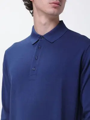 KANGRA Cotton And Wool Polo Shirt