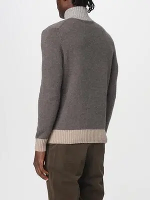 BALLANTYNE Argyle Knit Jumper - White