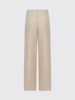 Giorgio Armani Wide Leg Linen Blend Trousers