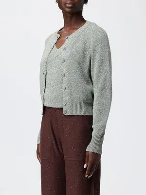 KANGRA Cotton Blend Basic Cardigan - Mint