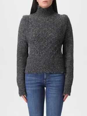 Pinko High Neck Pullover - Grey
