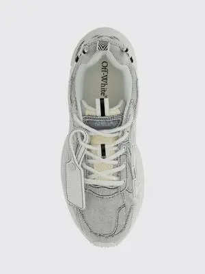 Off-White Be Right Back Cotton Twill Sneakers With Iconic Tag