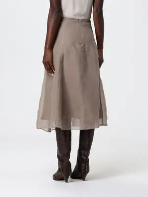 Brunello Cucinelli Skirt Colour - Brown