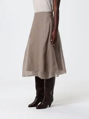 Brunello Cucinelli Skirt Colour - Brown