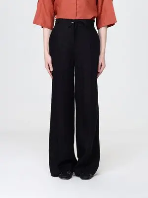 COLMAR Linen Palazzo Pants Black
