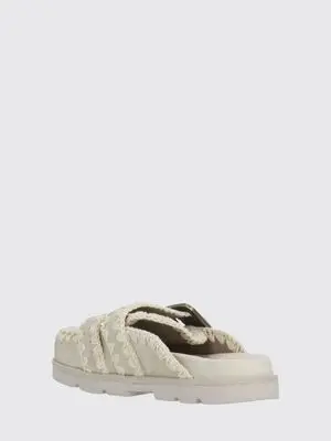 Mou Flat Shoes - Nude