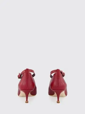 Manolo Blahnik Lizard-print Leather T-strap Mary Jane Pumps
