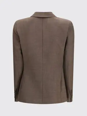 BLAZÉ MILANO Double-breasted Virgin Wool Blazer With Peak Lapels