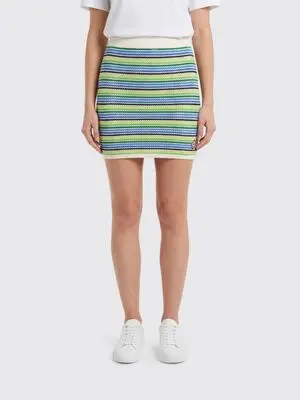 Casablanca Knitted Mini Skirt - Multicolor