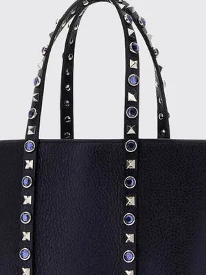 Valentino Garavani Rockstud Mini Handbag In Leather With Crystals