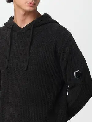 C.P. COMPANY Textured Hooded Sweatshirt