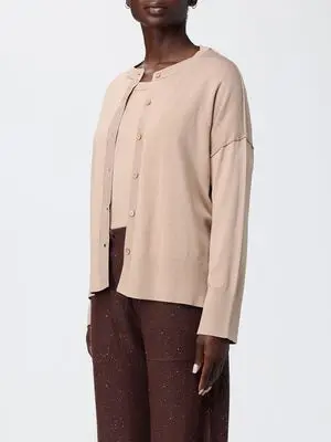 KANGRA Basic Silk And Cotton Cardigan