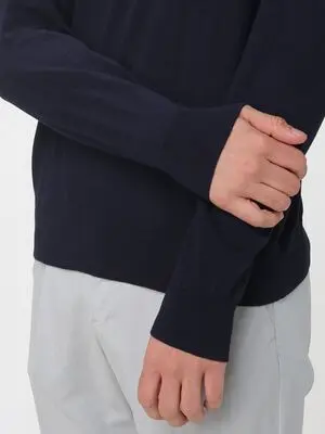 PAOLO PECORA Crew Neck Jumper - Blue