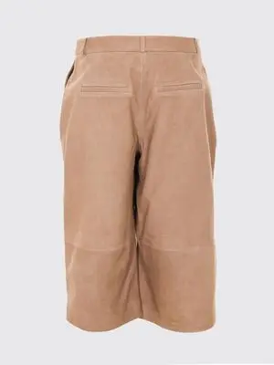 ARMA Jina Cropped Wide-leg Suede Leather Trousers
