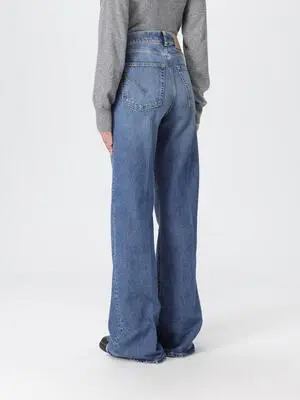 DONDUP High Rise Wide Leg Jeans