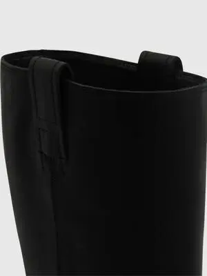 Hogan Knee-high Boots With Lug Sole