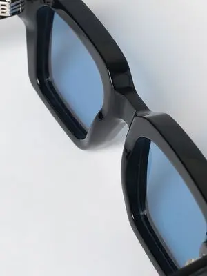 Off-White Flint Rectangular Acetate Sunglasses With Arrow Logo