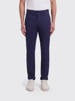 DONDUP Stretch Cotton Chino Trousers - Blue