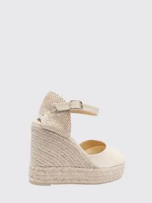 CastaÑer Carina High-wedge Canvas Espadrilles With Ankle Tie