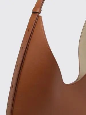 AESTHER EKME Smooth Calf Leather Hobo Bag With Adjustable Handle