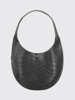 Coperni Swipe Woven Leather Bag - Brown