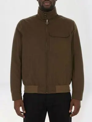 PALTO' Cotton Blend Bomber Jacket - Brown