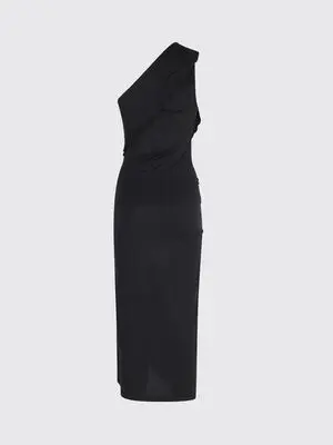 Isabel Marant Étoile Asymmetrical One-shoulder Cotton Midi Dress