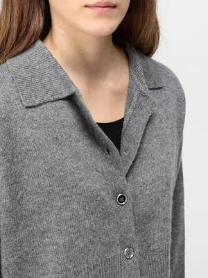 Pinko Cropped Cardigan With Collar
