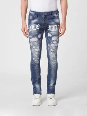 Philipp Plein Printed Jeans For Men