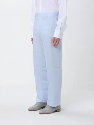 Agnona Trousers Colour - Gnawed Blue