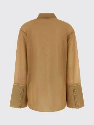 Oseree Lurex Shirt - Gold