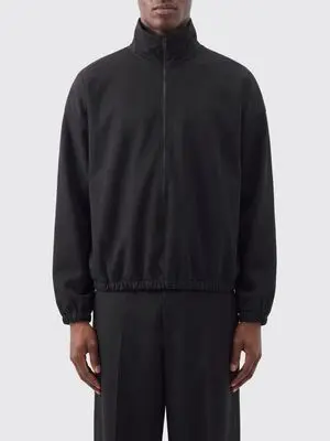 Fear Of God Relaxed Fit Wool Twill And Nylon Bomber Jacket With High Neck - Black