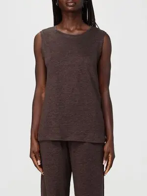 KANGRA Linen Knitwear - Coffee