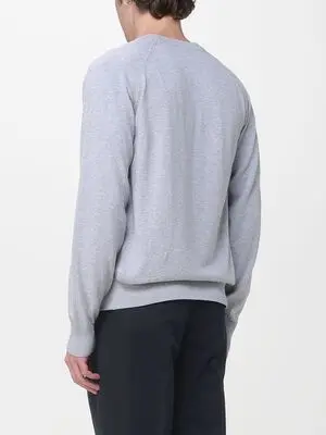 KANGRA Cotton Knitwear Crewneck Sweater - Pearl