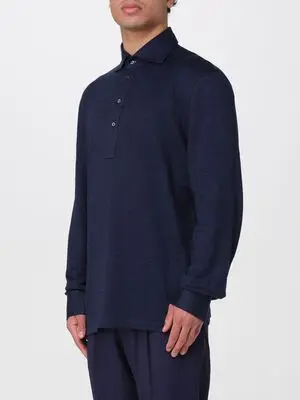 Brunello Cucinelli Cotton Polo Shirt - Blue