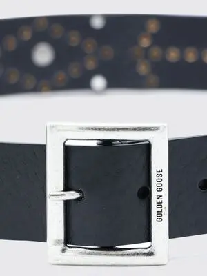GOLDEN GOOSE Embellished Leather Belt