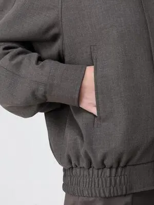 THE FRANKIE SHOP Viscose Blend Bomber Jacket