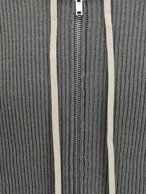 Rick Owens Virgin Wool Hooded Cardigan - Green