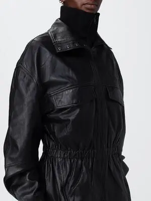 THE FRANKIE SHOP Lamb Leather Jacket