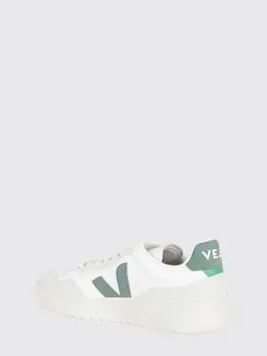 VEJA V-90 Low-top O.t. Leather Sneakers With Perforated Toe