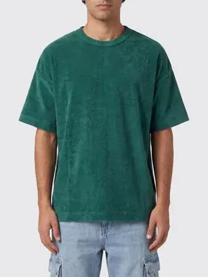 Howlin' Relaxed Fit Crew Neck T-shirt In Cotton-blend Jersey - Green