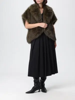 Liviana Conti Pleated Midi Skirt