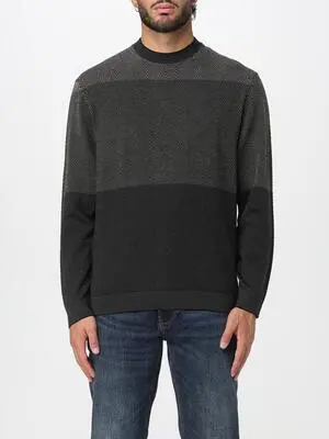 Emporio Armani Geometric Patterned Jumper - Multicolor